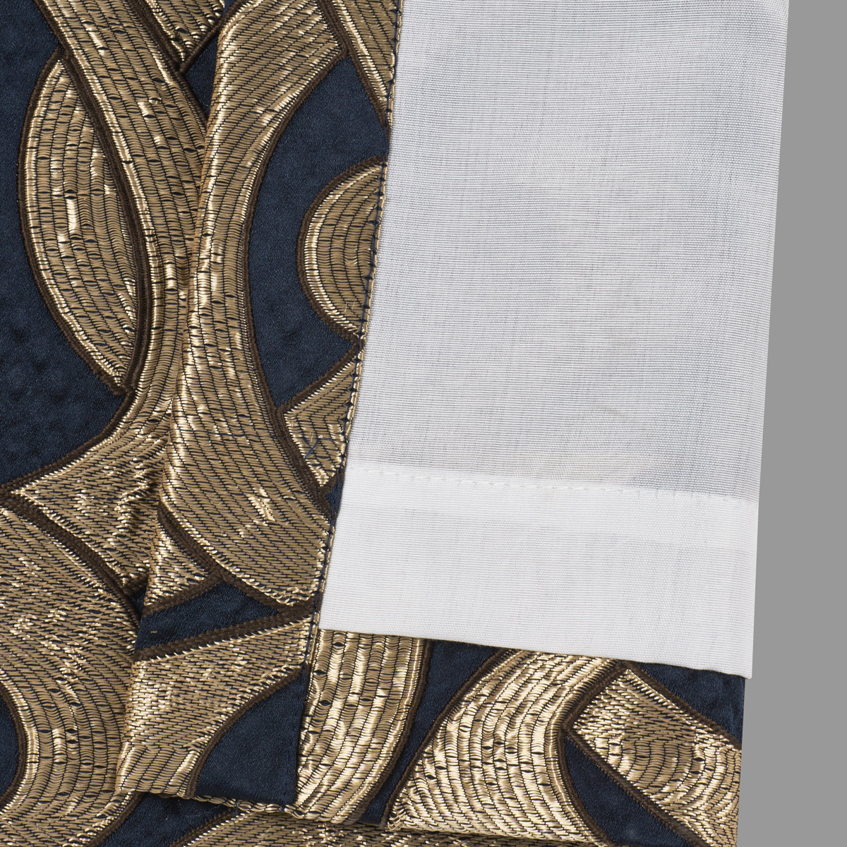 Five Queens Court Baylor Curtain Panel Pair | Wayfair